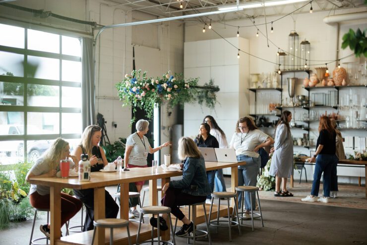 Floral Installation Workshop | Wholesale Event Decor | Accent Decor